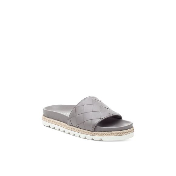 J/SLIDES | Shoes | Jslides Womens Gray Basket Weave Espadrille Rollie ...
